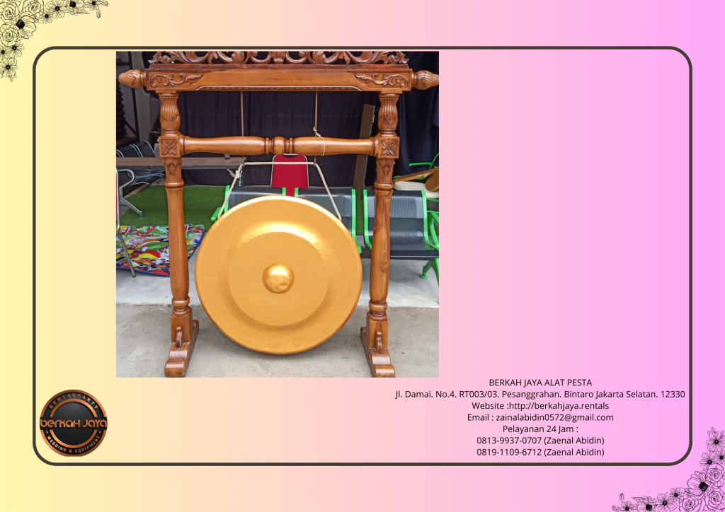 Sewa Gong Peresmian Tiang Ukir Di Area Jakarta Selatan – My Blog